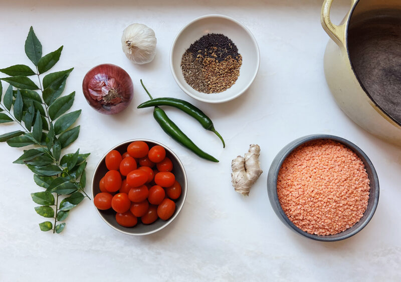 Our go-to Easy Dinner: Rice with Dahl - Courtney Adamo